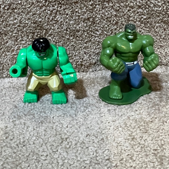 Marvel | Toys | Lego Super Heroes Big Fig Hulk Dark Tan Pants Missing ...